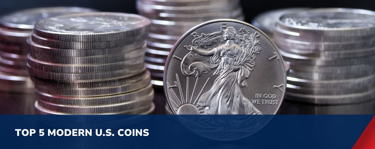 Top 5 Modern U.S. Coins - ModernCoinMart